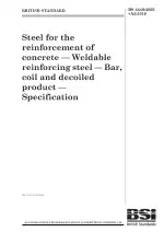 PDF Download BS 4449:2005+A3:2016: Steel for the Reinforcement of ...