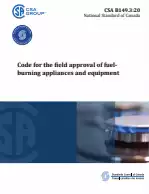 PDF Download CSA B149.3:20 [EN]: Code for the Field Approval of Fuel-Burning Appliances and ...