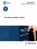 PDF Download CSA Z662:19 [EN]: Oil and Gas Pipeline Systems